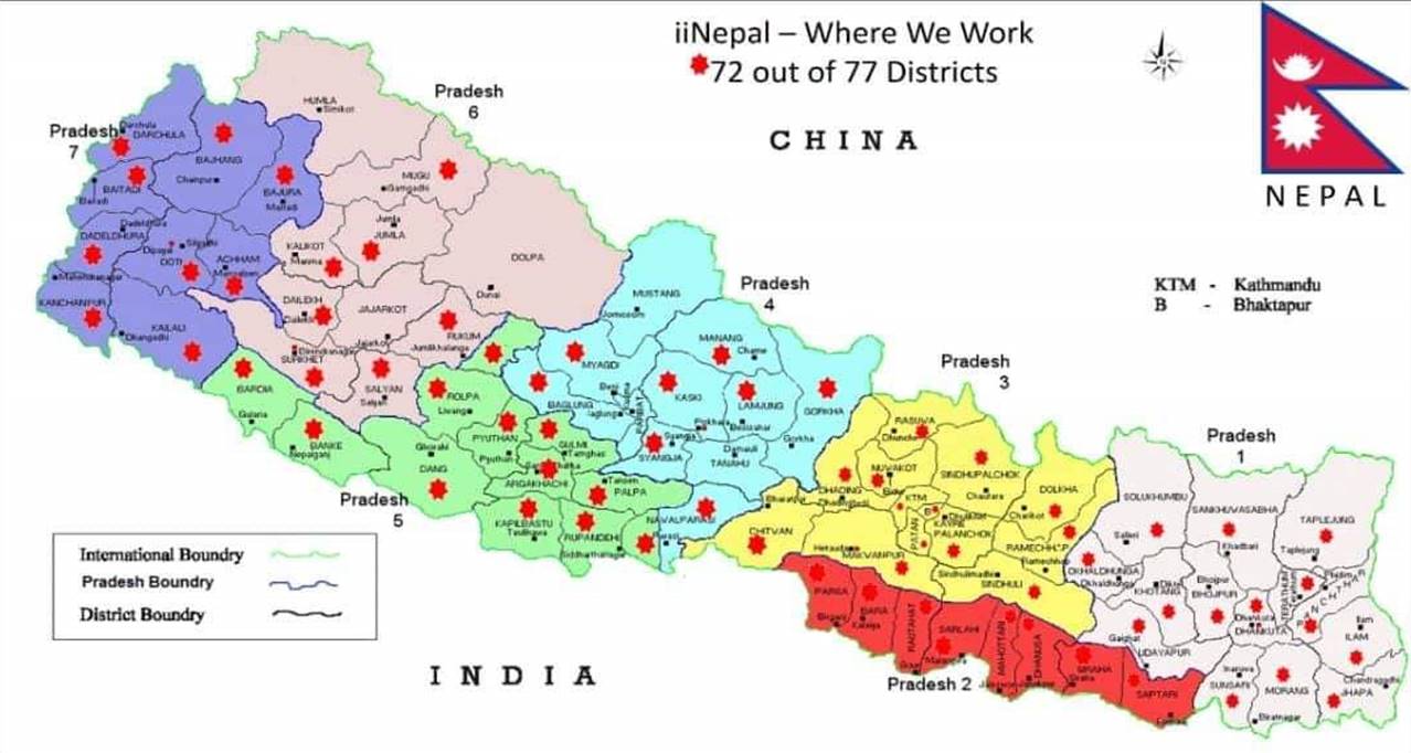 Geographical Coverage – Impact Innovation Nepal Pvt. Ltd.